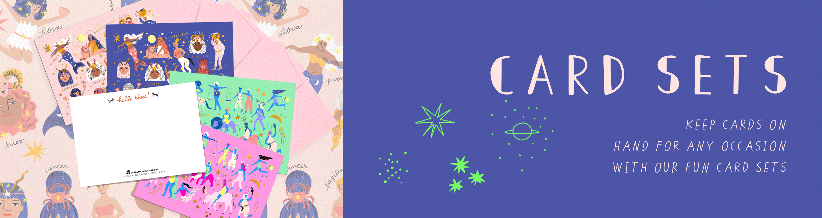 CARD SETS – carolynsuzukigoods