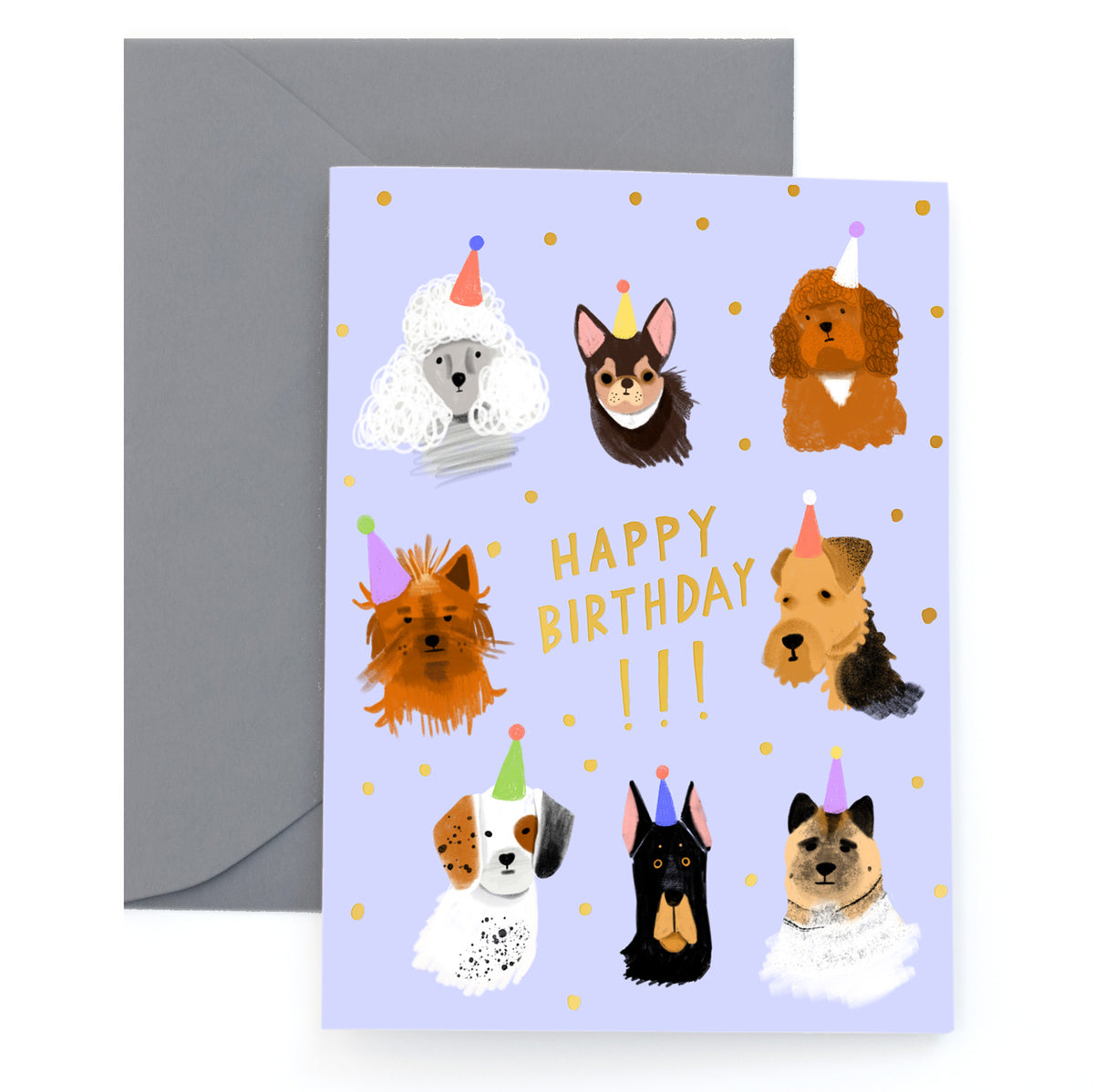 CANINE CREW - Birthday Card – carolynsuzukigoods