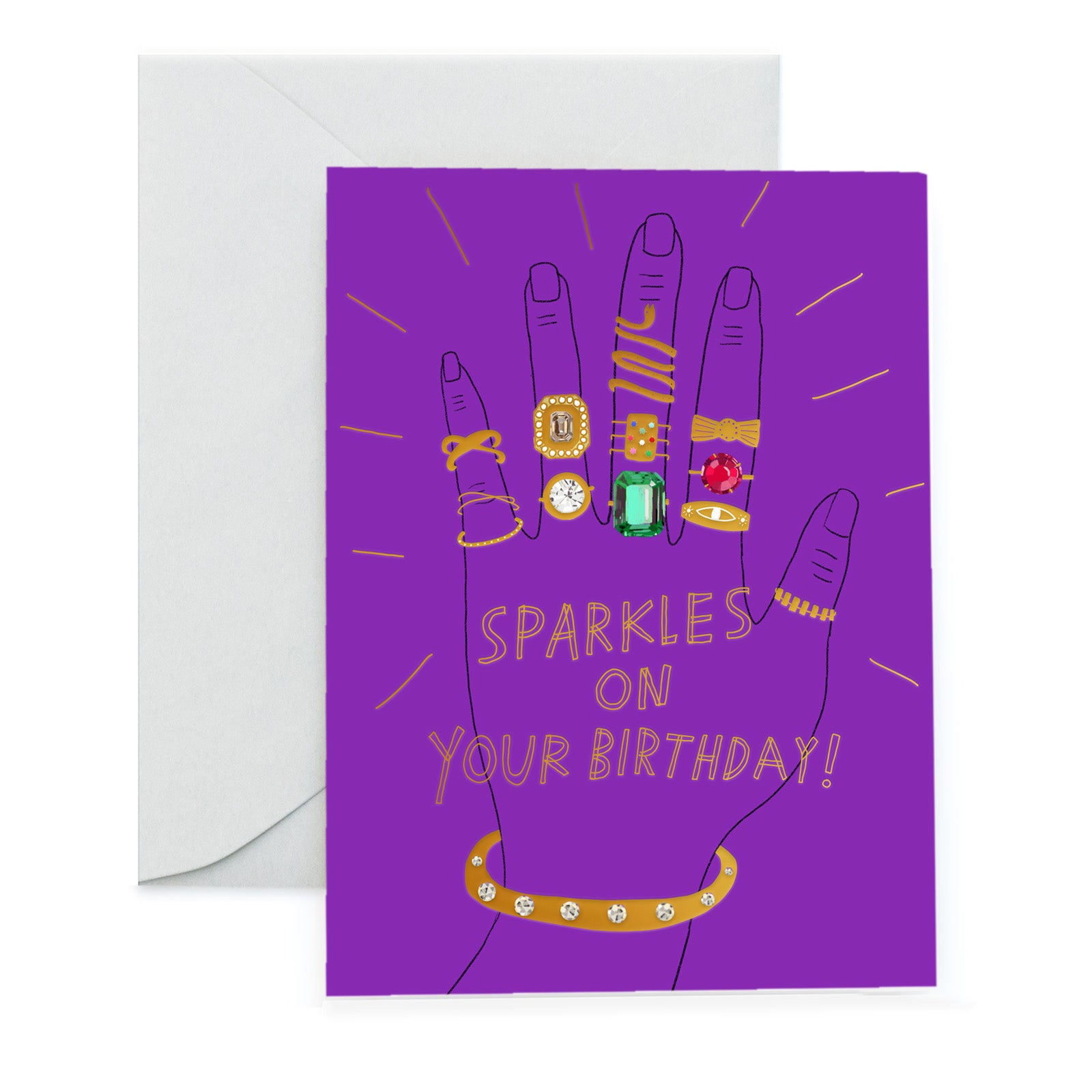 RING BLING - Birthday Card – carolynsuzukigoods