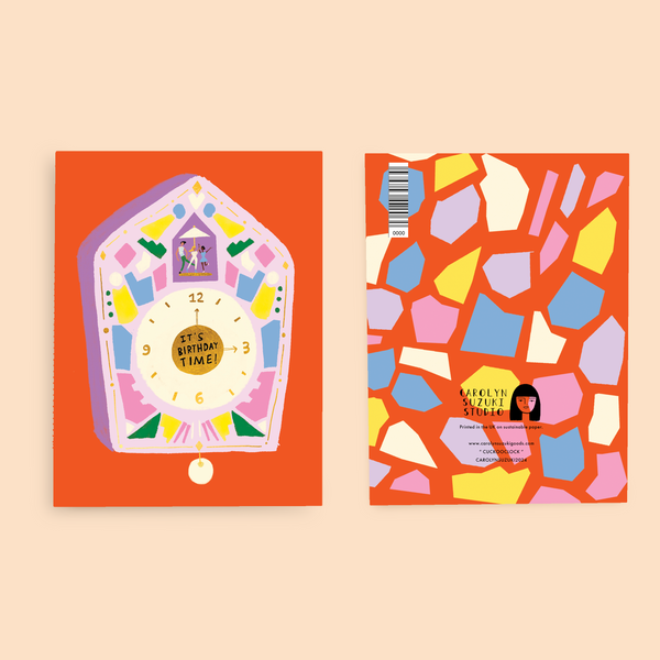 CUCKOO CLOCK - Birthday Card – carolynsuzukigoods
