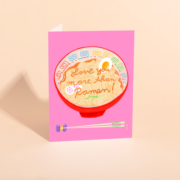 RAMEN LOVE - Everyday Card – carolynsuzukigoods