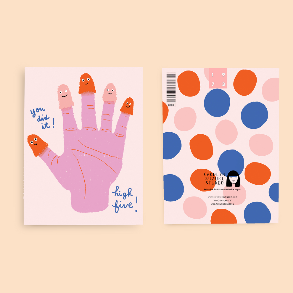FINGER PUPPETS - Special Occasion Card – carolynsuzukigoods