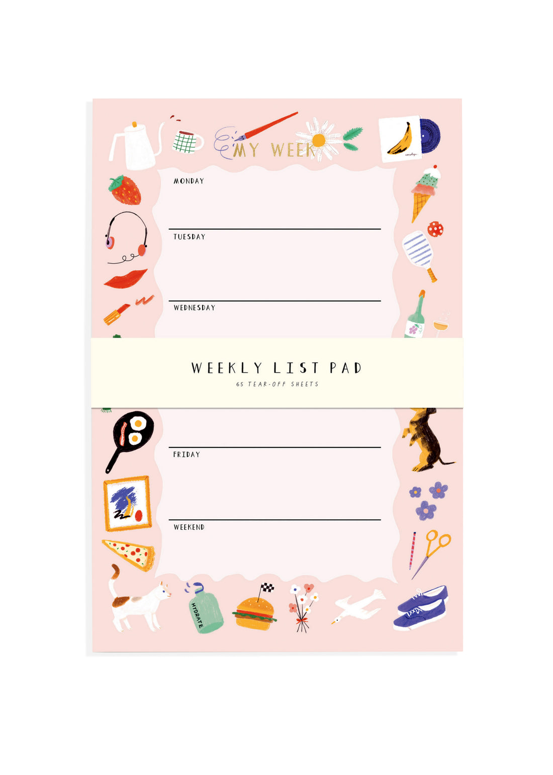 WEEKLY LIST PAD – carolynsuzukigoods