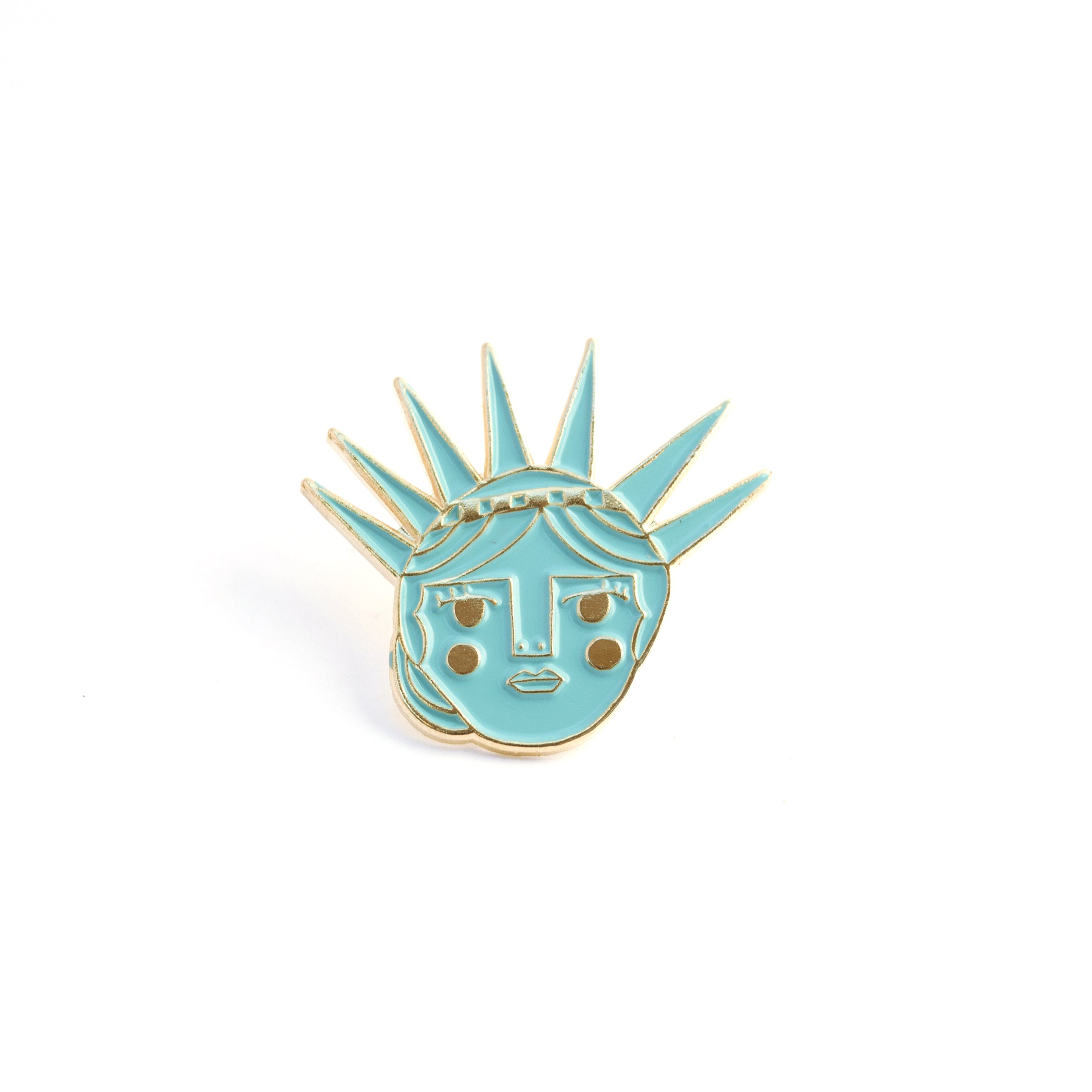 LADY LIBERTY - Enamel Pin – carolynsuzukigoods